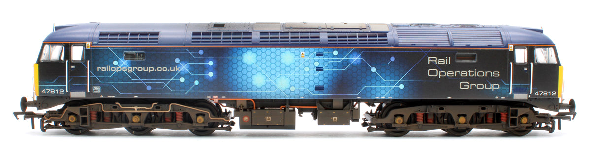 Bachmann 35-412ZDW Highly Detail Weathered Class 47/4 47812 Rail ...