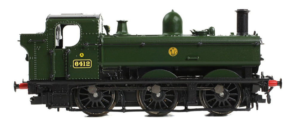 Graham Farish GWR 64XX Pannier Tank 6412 GWR Green (Shirtbutton ...