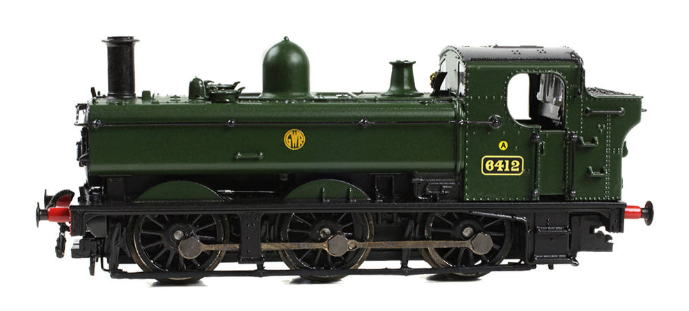 Graham Farish GWR 64XX Pannier Tank 6412 GWR Green (Shirtbutton ...