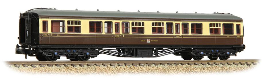 Graham Farish GWR Hawksworth Third Corridor GWR Chocolate & Cream No ...