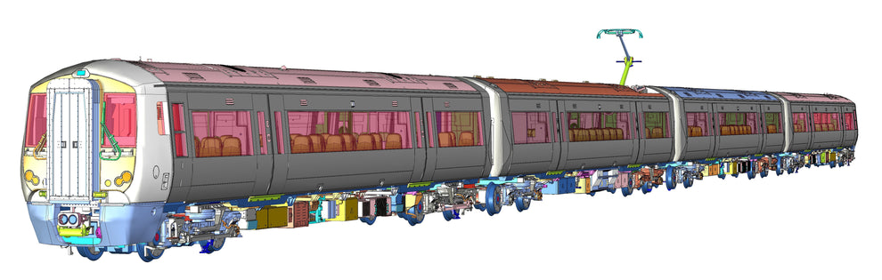 Accurascale ACC3045 Class 375 'Electrostar' 4-car EMU – Rails