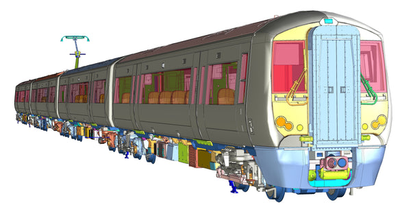 Accurascale ACC3045 Class 375 'Electrostar' 4-car EMU – Rails