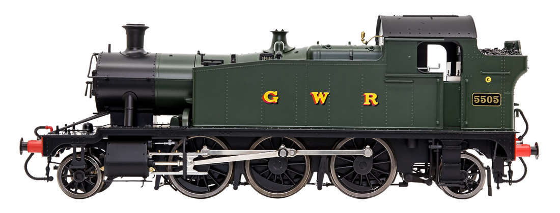 Lionheart Trains Class 55xx 2-6-2 ‘GWR’ GWR Green 5505 Steam Locomotive ...