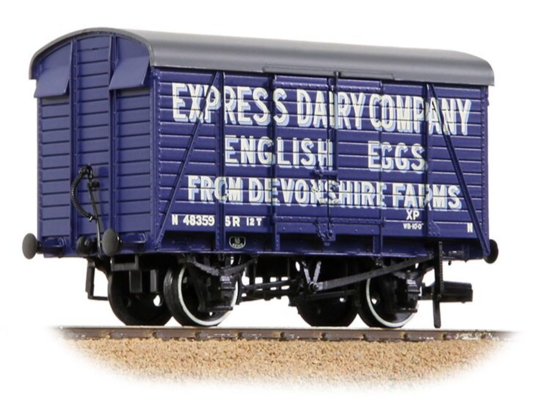 Bachmann 38-072A SR 12T Even Planked Ventilated Van – Rails