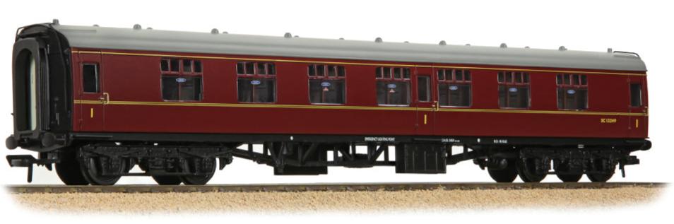 Bachmann BR Mk1 FK First Corridor BR Maroon SC13249 – Rails of Sheffield