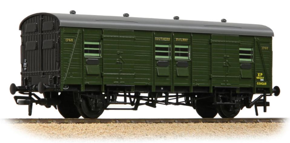 Bachmann SR CCT 'Covcar' Covered Carriage Truck SR Maunsell Green 1760 ...