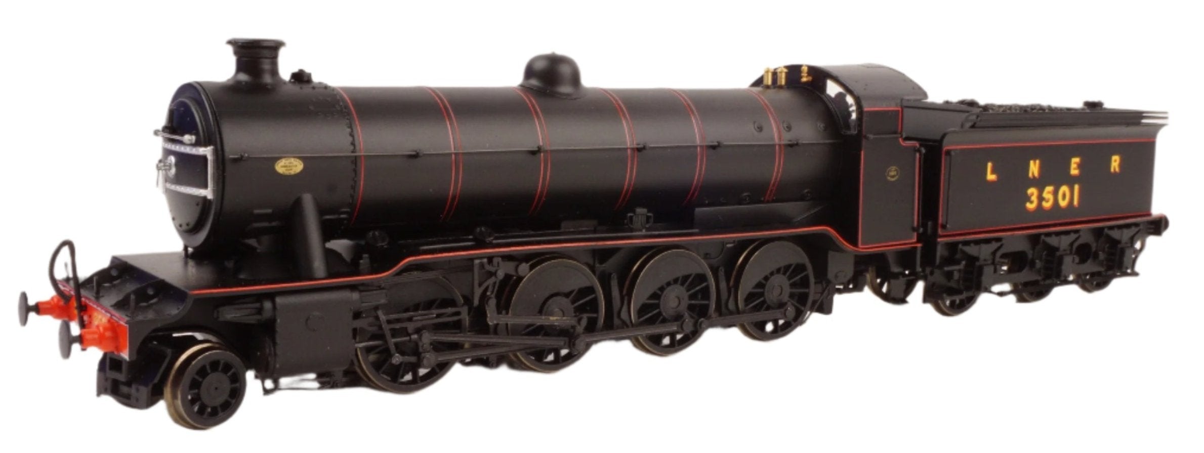Heljan Class O2/2 'Tango' LNER black No. 3501 with low running plate ...