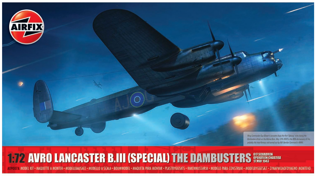 Avro Lancaster B.III (SPECIAL) 'THE DAMBUSTERS' Model Kit – Rails of ...