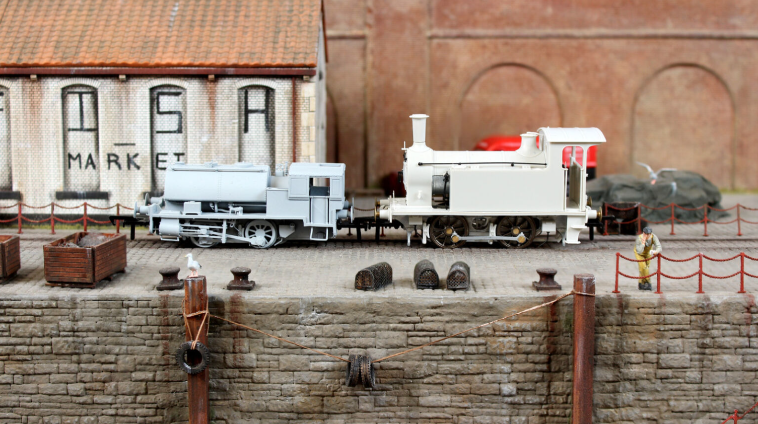 Rapido Trains UK 968502 Port of Par Bagnalls Twin Pack - Lined Light ...