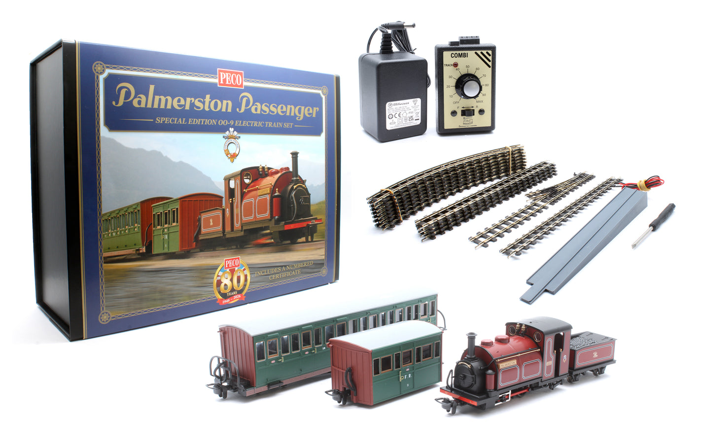 Peco GR1051 Palmerston Passenger Train Set – Rails