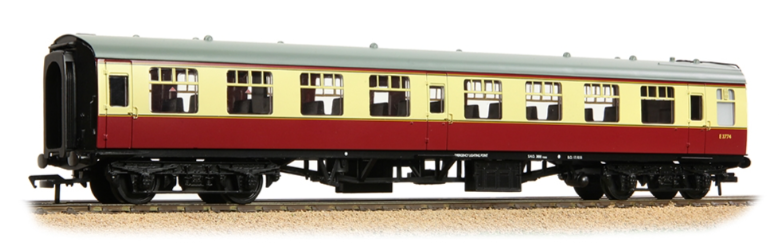 Bachmann BR Mk1 TSO Tourist Second Open BR Crimson & Cream No.E3774 ...