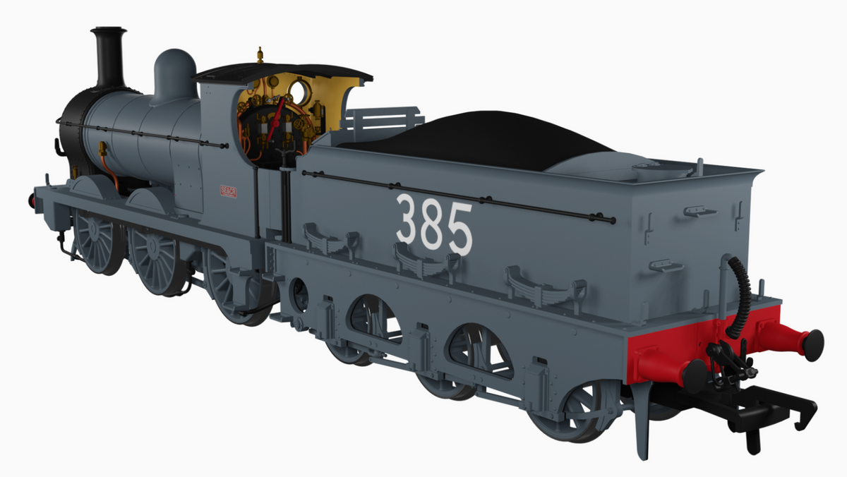 Rapido Trains UK 966003 SECR O1 No.385 SECR Grey Steam Locomotive ...