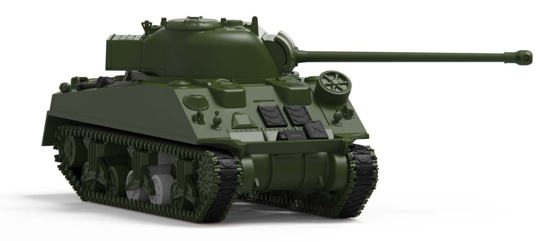Sherman Firefly Model Kit – Rails of Sheffield