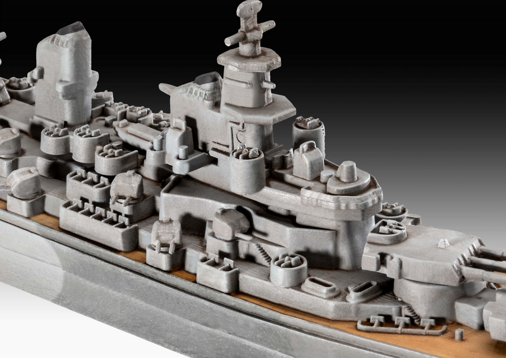 Revell 05183 Battleship USS New Jersey Model Kit – Rails