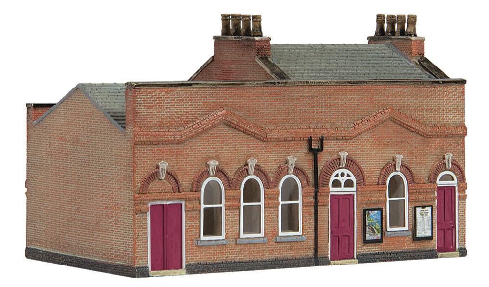 Scenecraft 42-0066R March Station Ticket Office Red – Rails