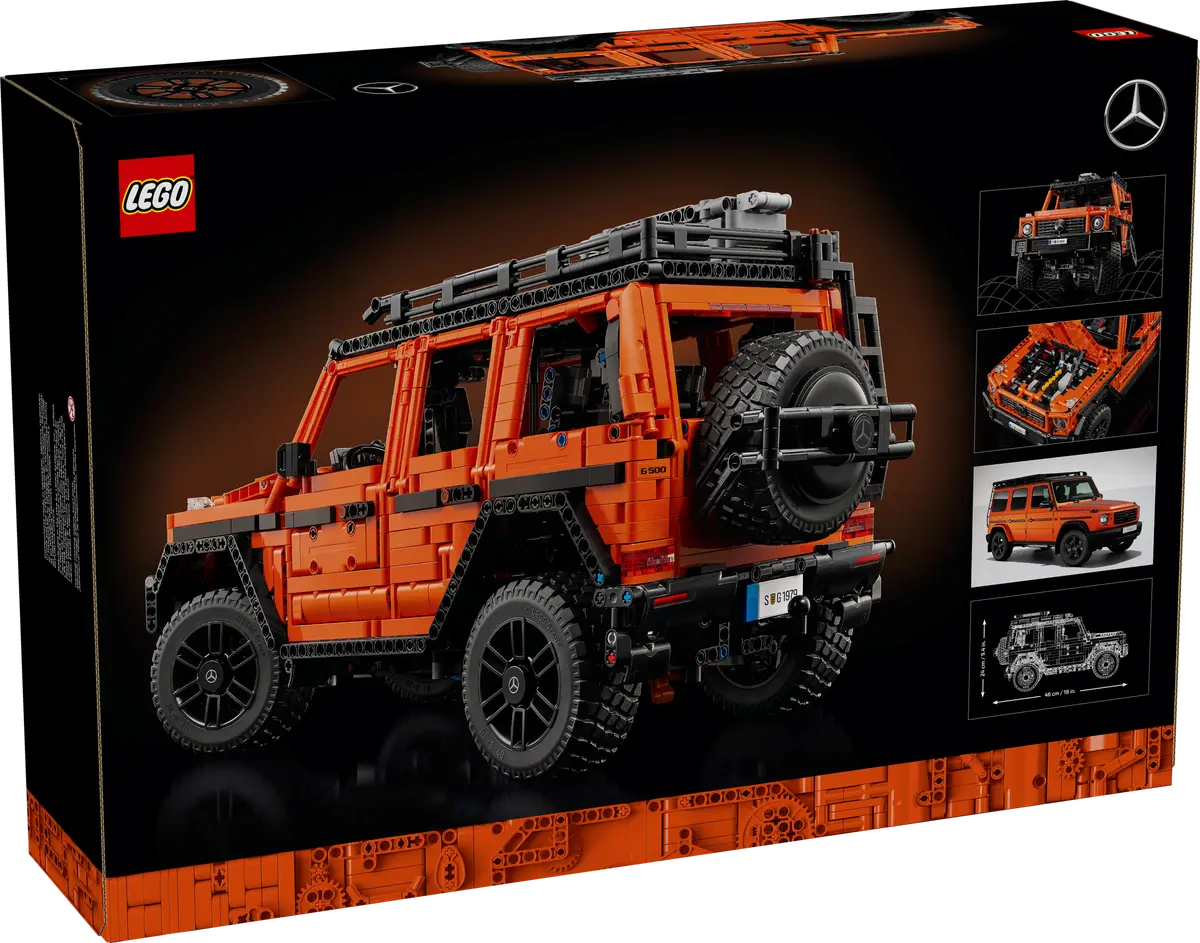 Lego 42177 Lego Technic Mercedes-Benz G 500 PROFESSIONAL Line – Rails