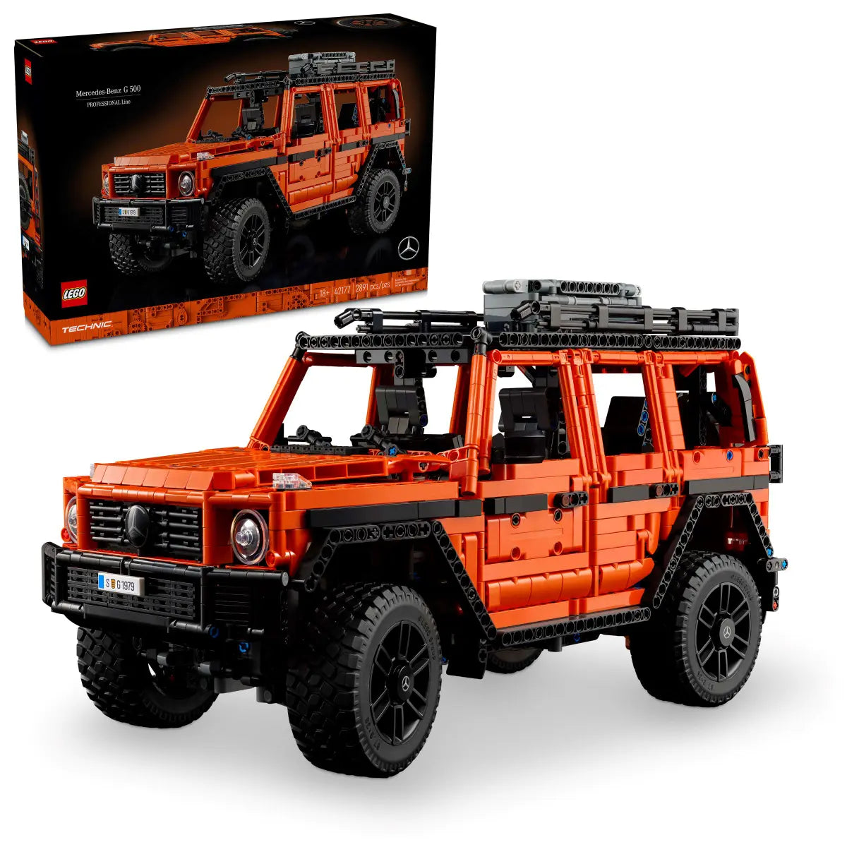 Lego 42177 Lego Technic Mercedes-Benz G 500 PROFESSIONAL Line – Rails