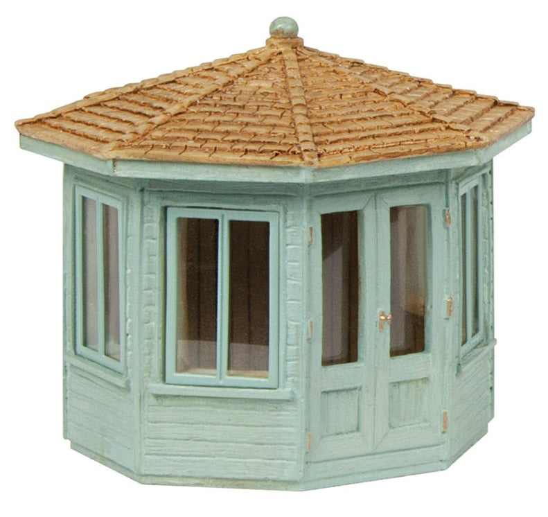 Scenecraft 44-0536G Octagonal Summer House - Green – Rails