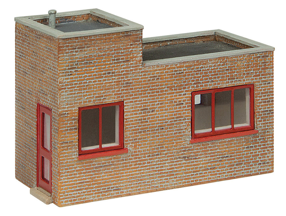 Scenecraft 44-1020 Rail Yard Crewroom - Red – Rails