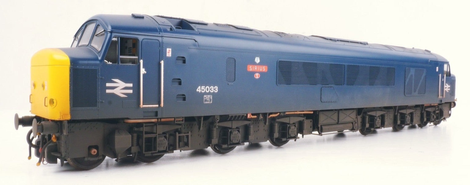 Heljan Class 45/0 45033 ‘Sirius’ BR blue Diesel Locomotive - Weathered ...