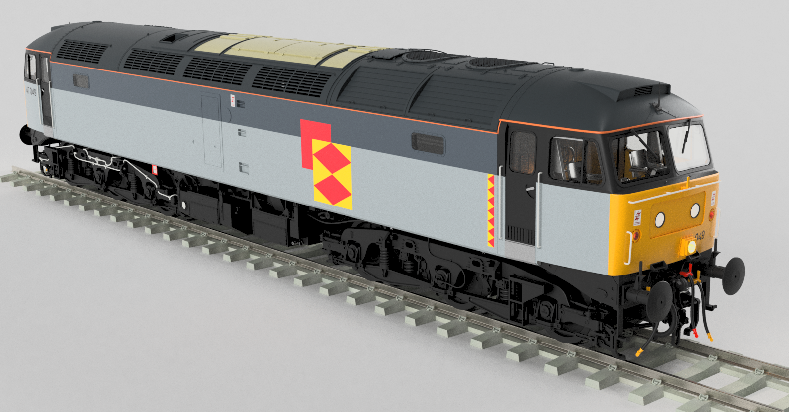Cavalex Models CM-47049-TGRfDW Highly Detailed Premium – Rails