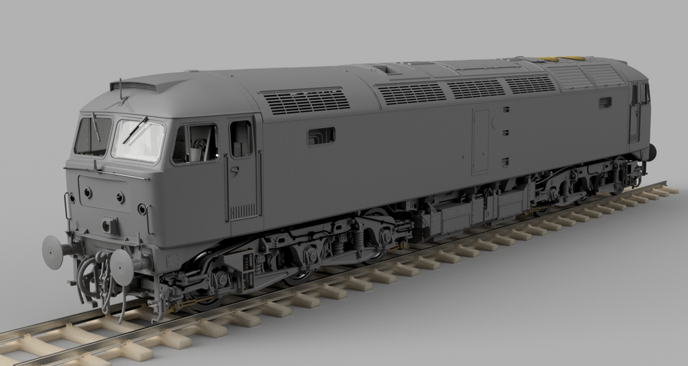 Cavalex Models CM-47358-OR Class 47/3 Original Railfreight – Rails