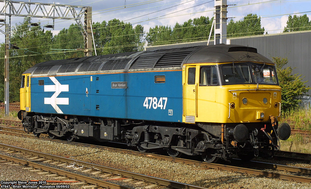 Cavalex Models CM-47840/847-CCFP-SF Class 47 BR Blue/Large – Rails