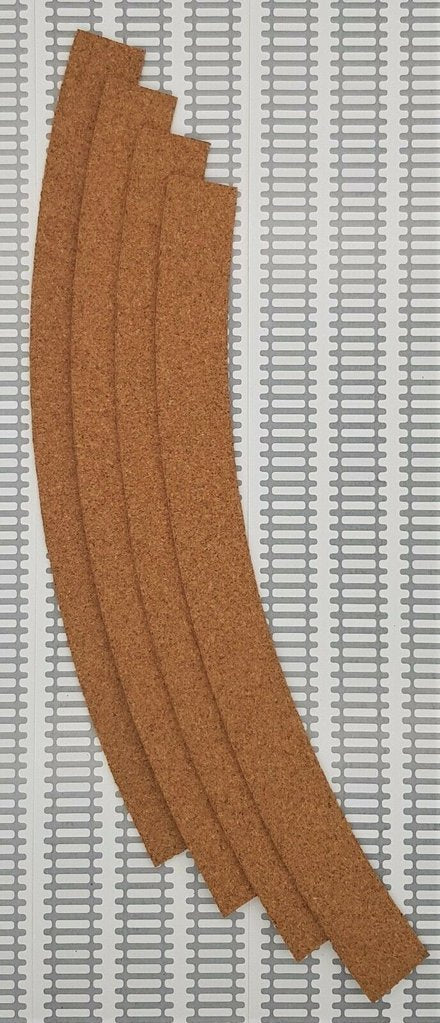 Natural Scenics CTPC-NSC609-4 Cork track Underlay - Double – Rails