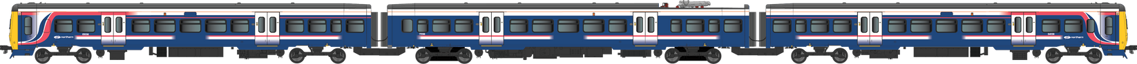 Dapol 4D-323-004S Class 323 First North Western “Barbie” with – Rails