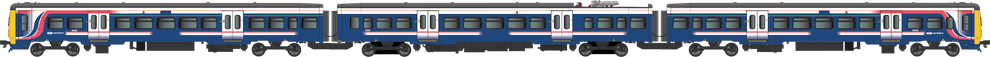 Dapol 4D-323-004S Class 323 First North Western “Barbie” with – Rails