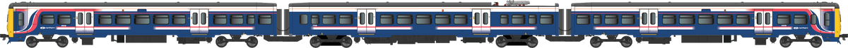 Dapol 4D-323-004D Class 323 First North Western “Barbie” with Northern ...
