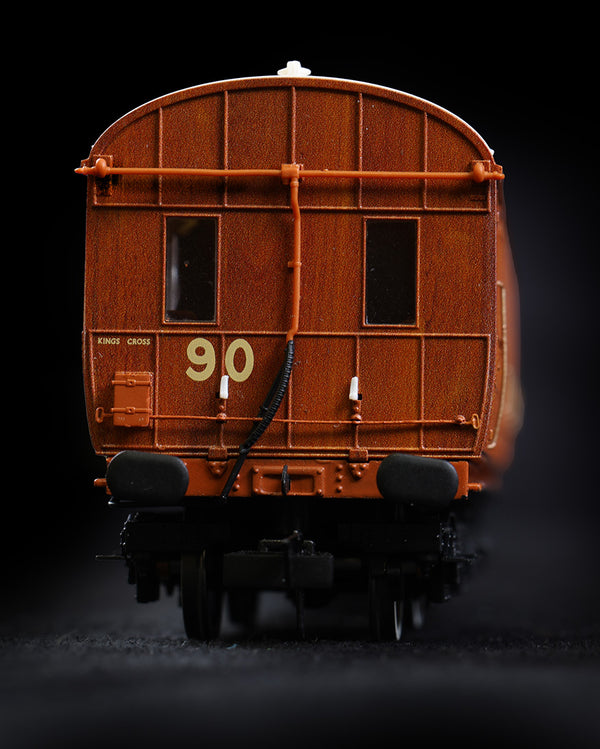 Clark Railworks Quad Art Set No. 74A LNER Teak Preserved Set 4 Coach ...