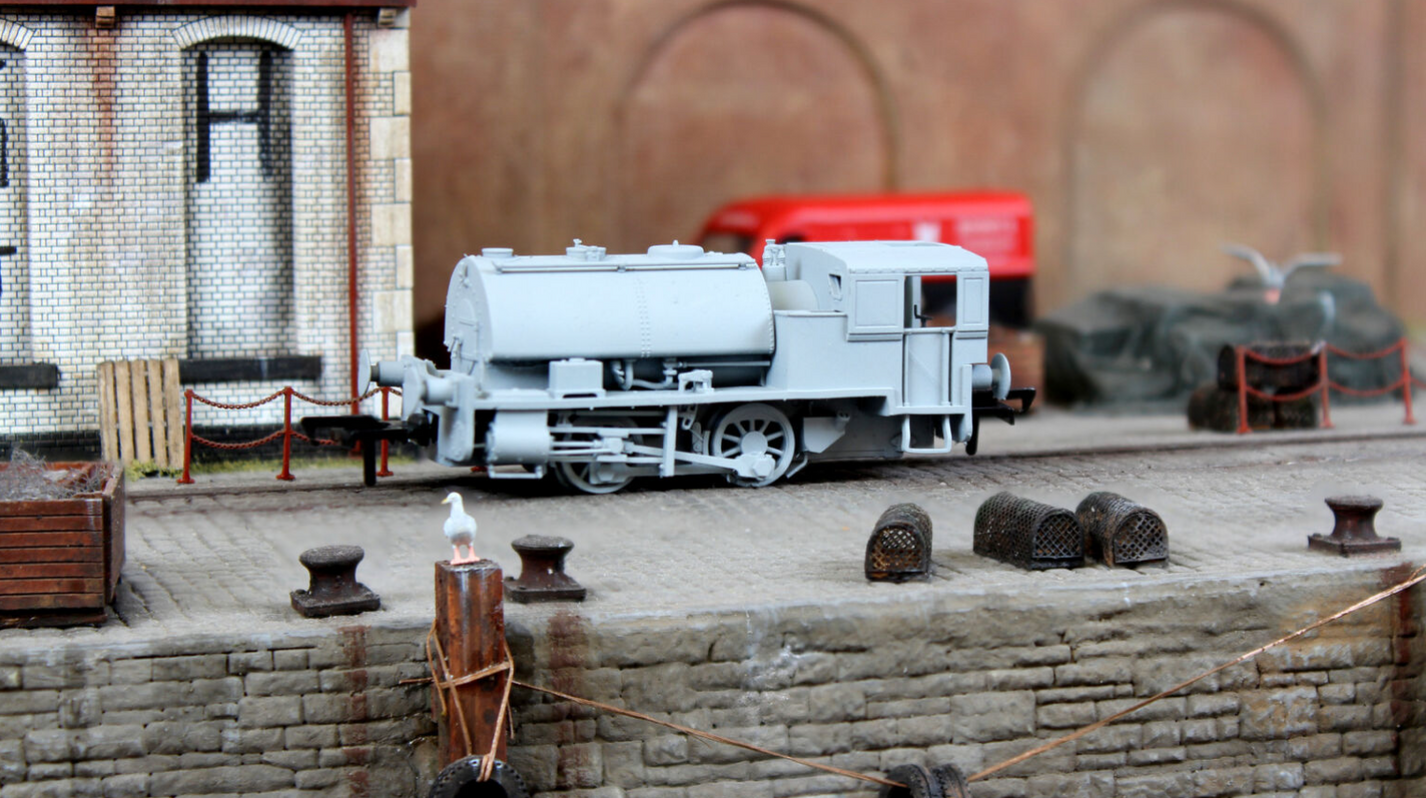 Rapido Trains UK Port of Par Bagnall - Unlined Dark Green Steam ...