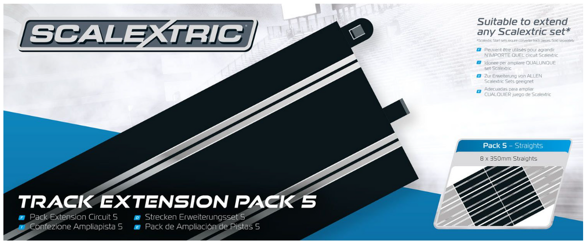 Track Extension Pack 5 - Straight X 8 – Rails of Sheffield