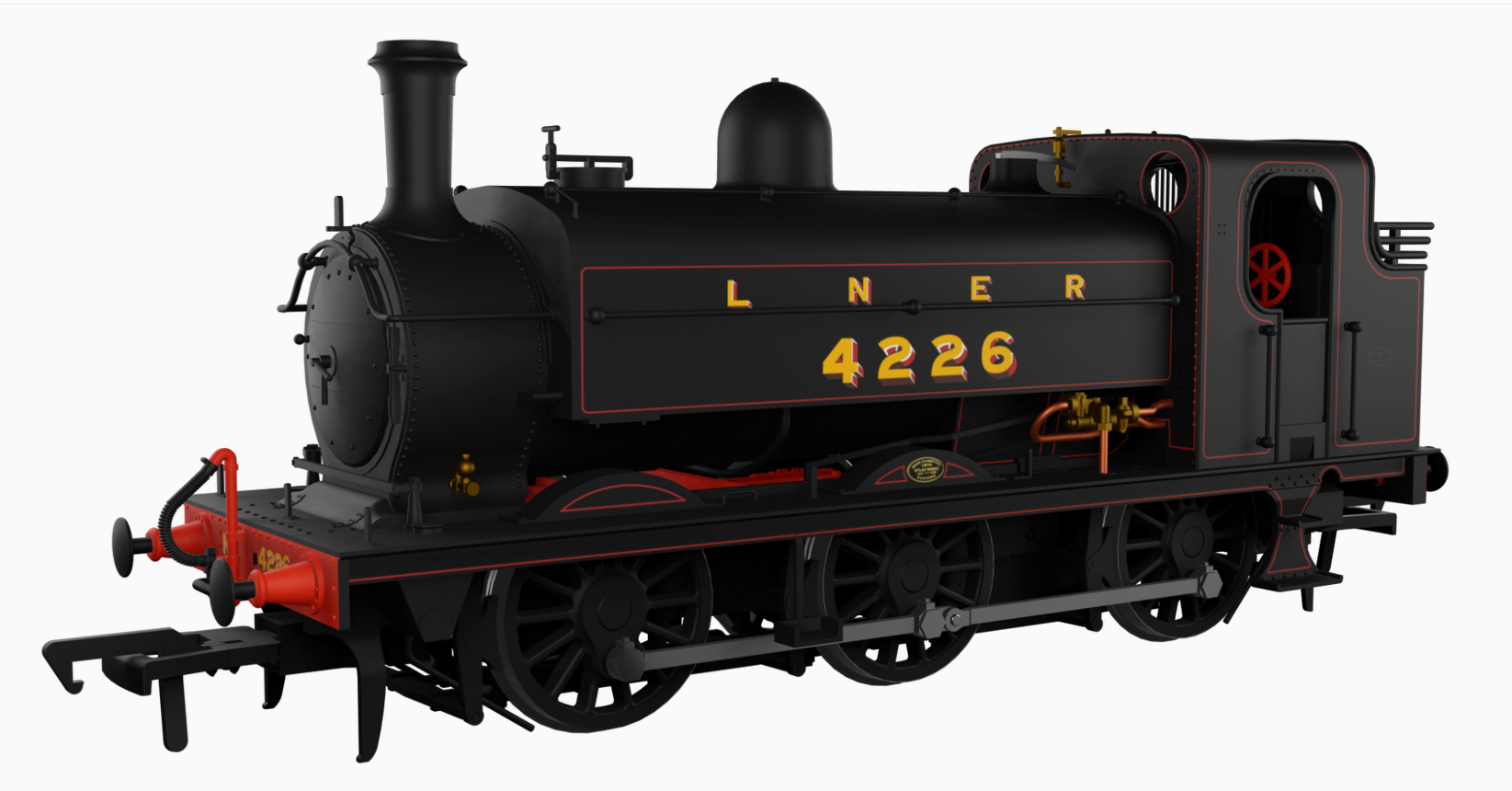 Rapido Trains UK LNER J52/2 No.4226 LNER Black with Red Lining Steam ...