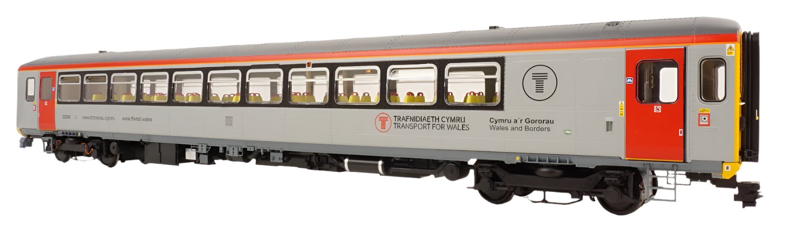Heljan 53273 Class 153 Transport for Wales Grey/Red 153906 – Rails