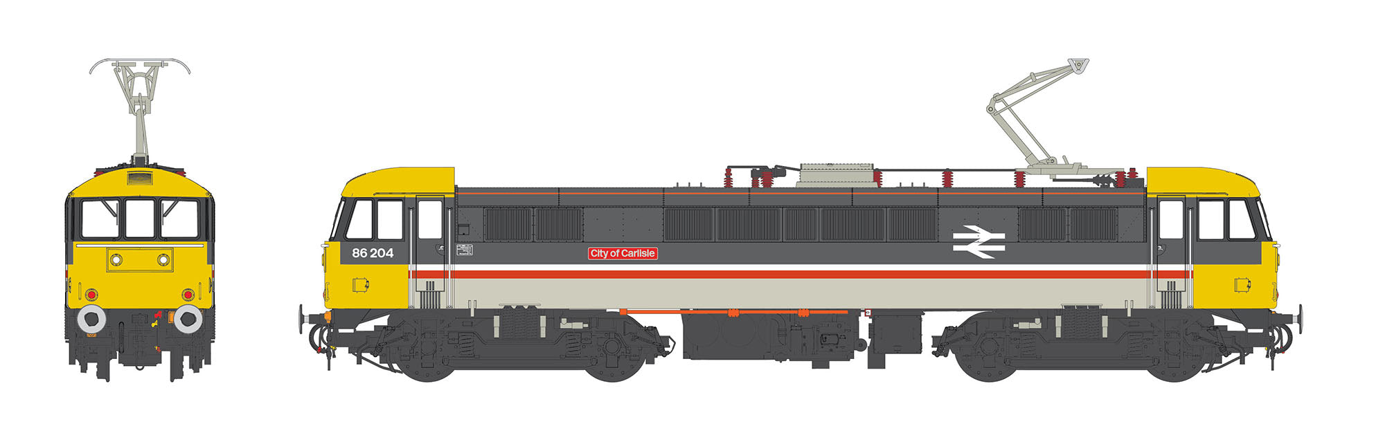 Heljan 8623 Class 86/2 86204 'City of Carlisle' – Rails