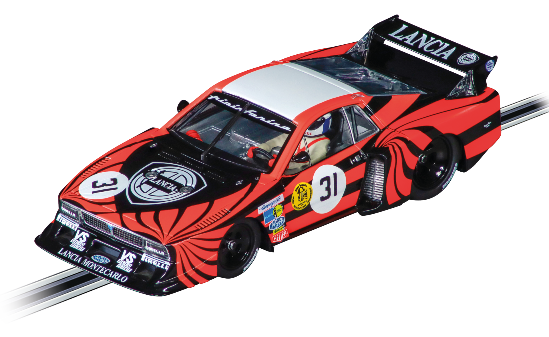Carrera 20032081 Carrera Digital 132 Lancia Beta Montecarlo – Rails