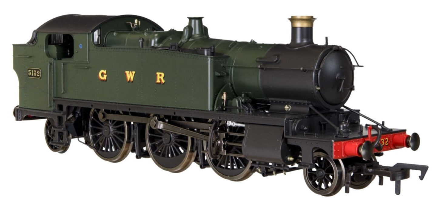 Dapol Large Prairie 5132 GWR Green GWR Steam Locomotive – Rails of ...