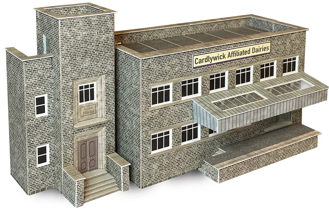 Metcalfe Models PN187 N Old Factory Building Kit – Rails