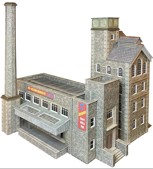 Metcalfe Models PN187 N Old Factory Building Kit – Rails of Sheffield