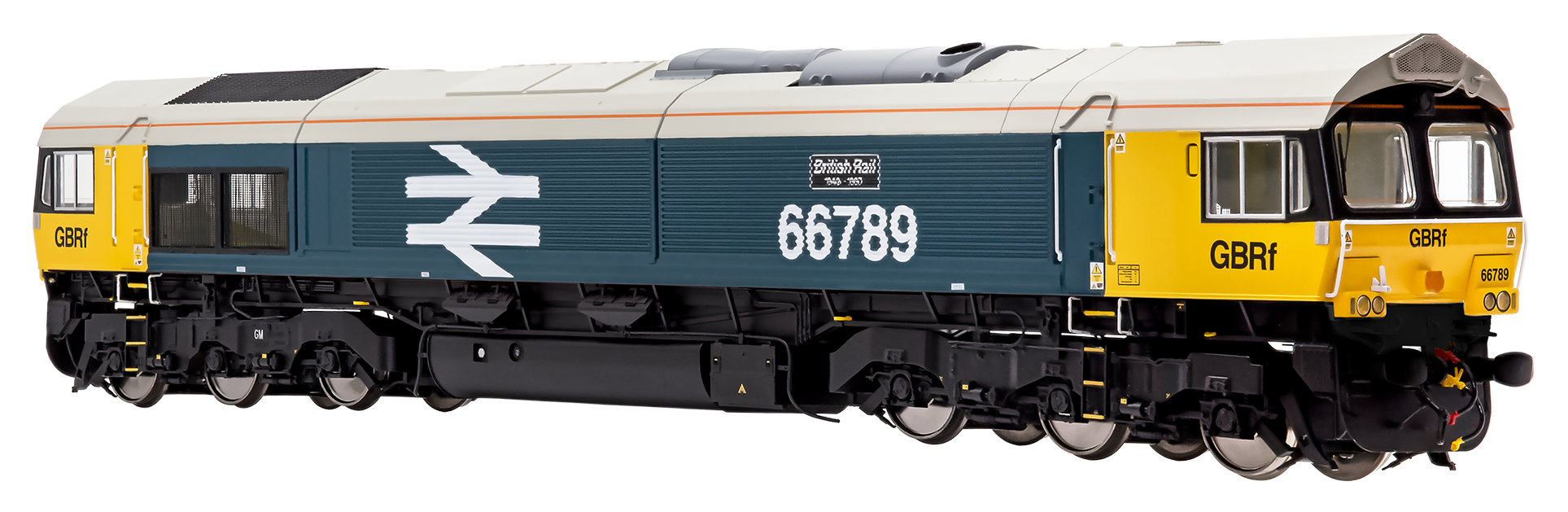 Dapol 7D-066-005S Class 66 789 GBRF 'British Rail – Rails