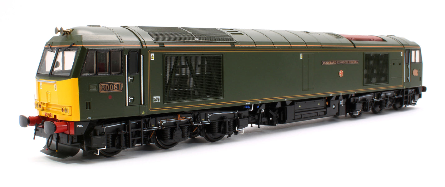 Cavalex Models CM-60081-GWR Class 60 081 “Isambard Kingdom – Rails