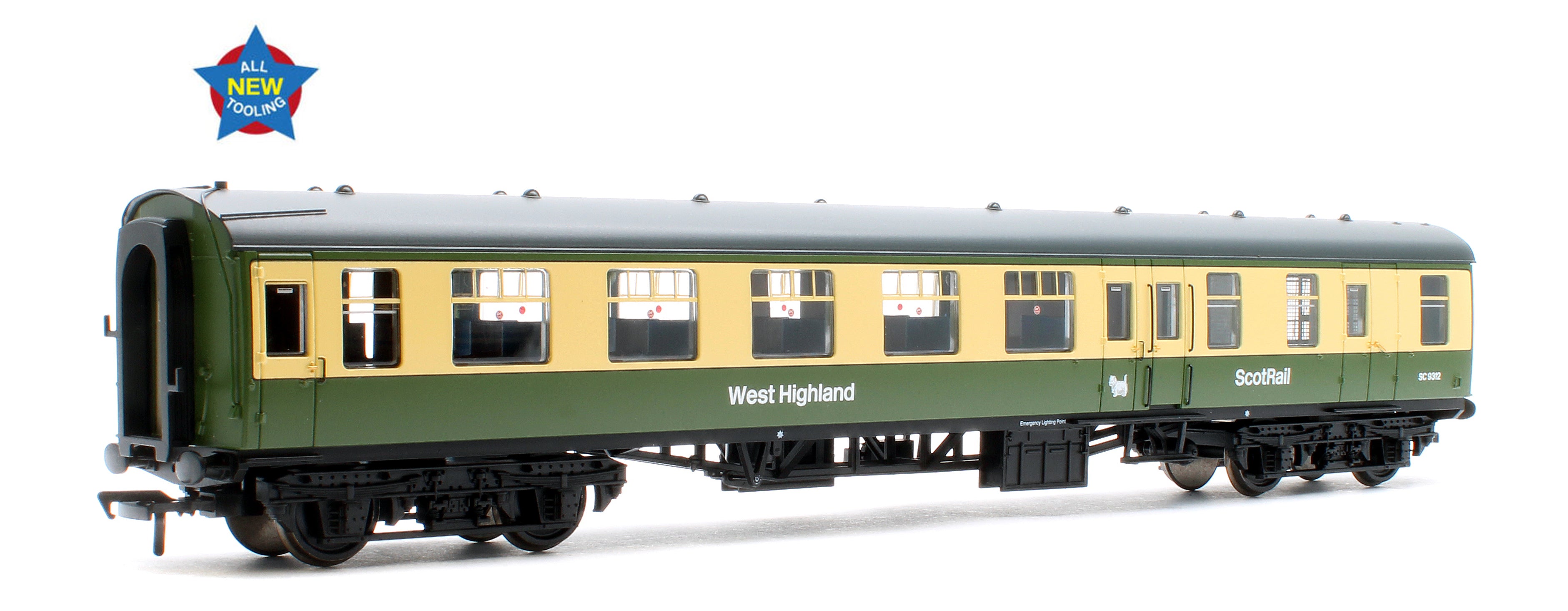 Bachmann 39-806 BR MK1 BSO Brake Second Open BR West Highland – Rails