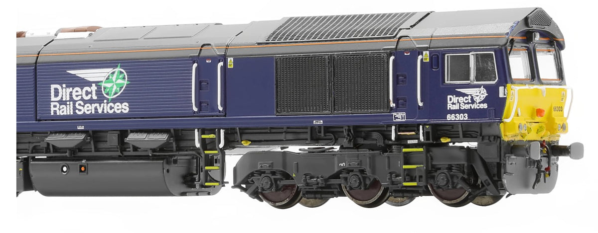 Revolution Trains RT-N66-DRP-303 Class 66 66303 DRS Plain Diesel ...