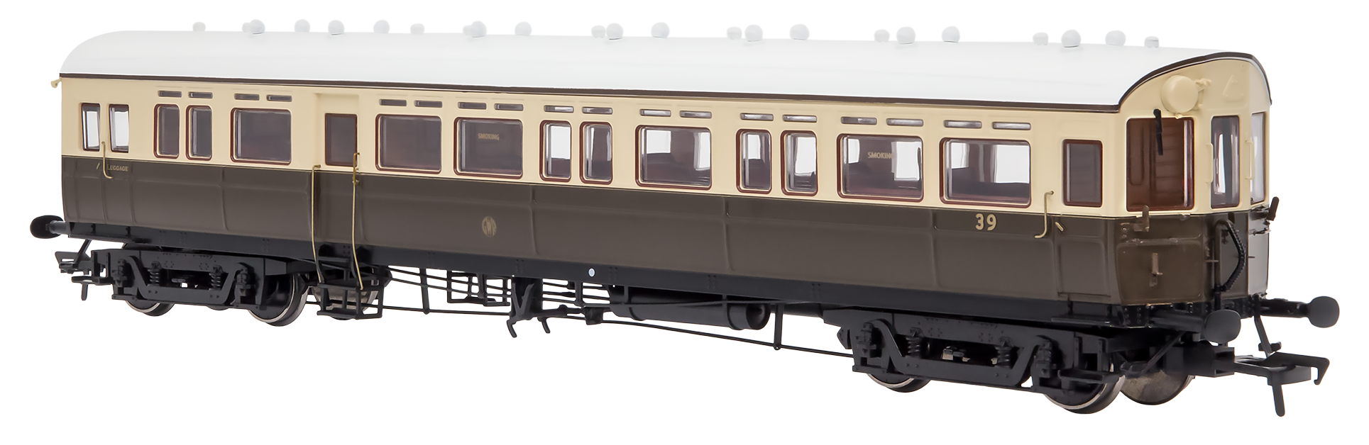 Dapol 4P-004-004D Autocoach GWR Shirt Button 39 Chocolate – Rails