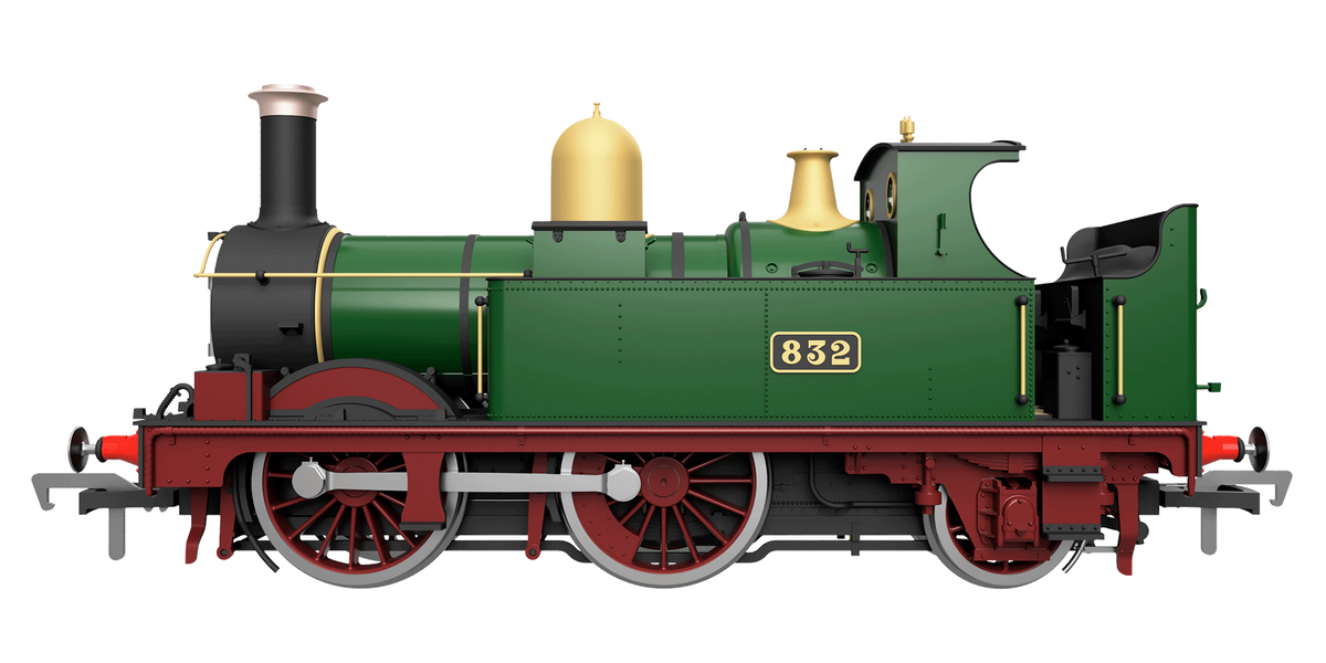 Dapol 4S-517-003D GWR 517 Class 0-4-2 1158 G.W. Green Steam Locomotive ...