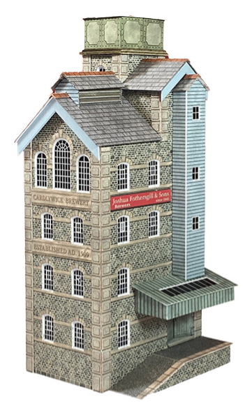 Metcalfe Models PN188 N Brewery Building Kit – Rails