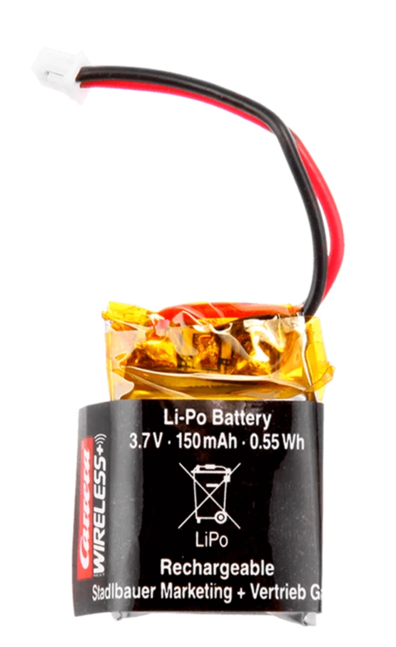 Carrera 20089823 Battery for speed controller / Wireless – Rails