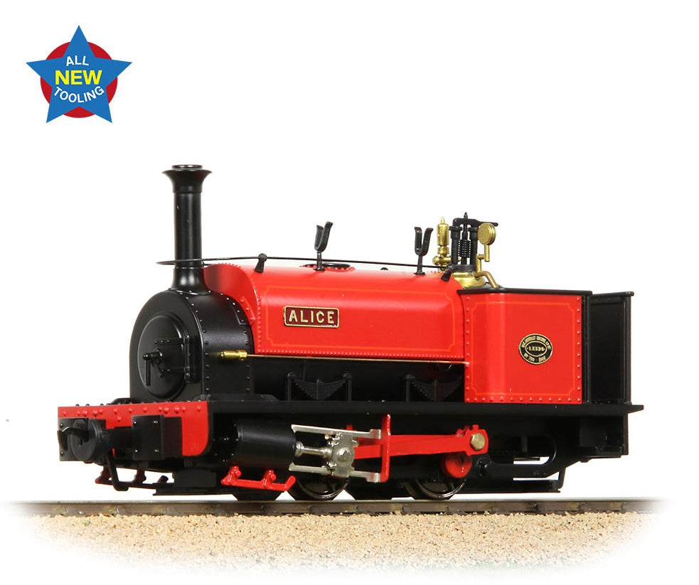 Bachmann 71-025 Quarry Hunslet 0-4-0ST 'Alice' Dinorwic Quarry Red ...